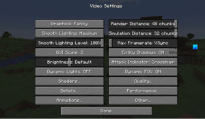 How to change Simulation Distance in Minecraft