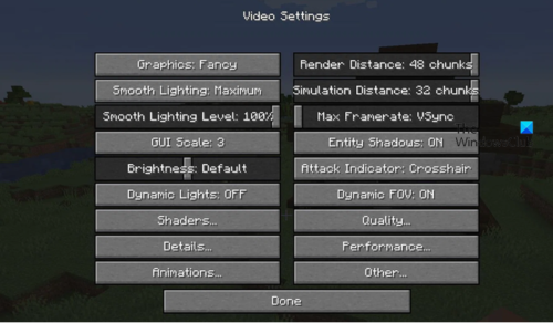 How to change Simulation Distance in Minecraft