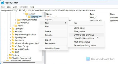 How to turn off Dynamic Data Exchange in Excel