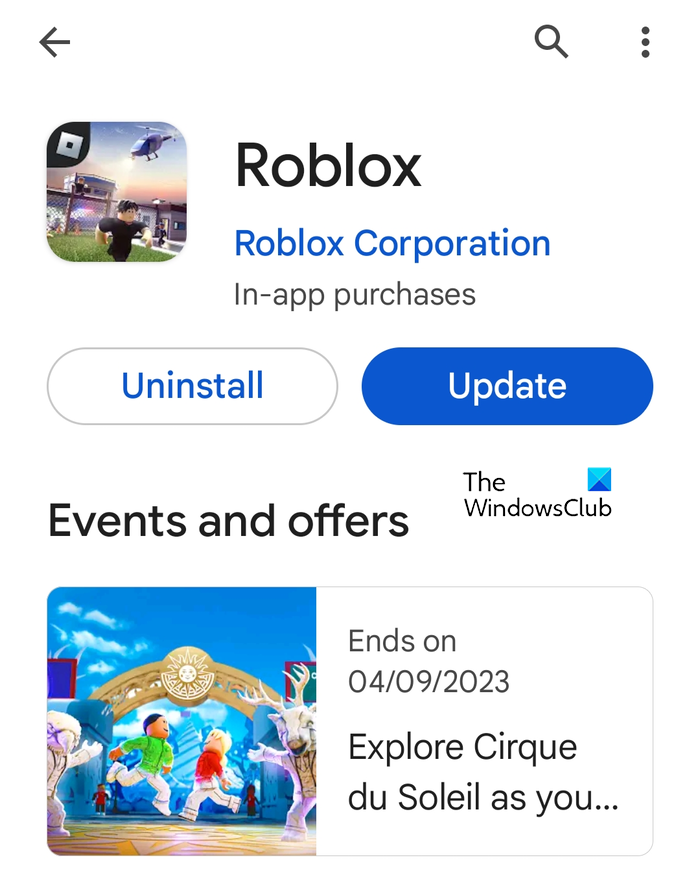 Can't join a game in Roblox on PC or Mobile