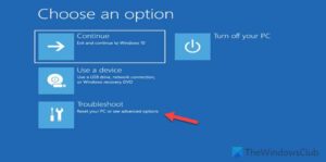 Windows keeps booting into Recovery Mode; How to exit?