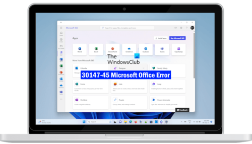 Fix 30147-45 Microsoft Office Error