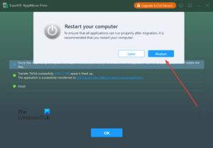 How to move program files from SSD to HDD in Windows 11/10