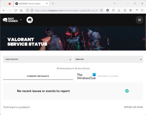 Fix Valorant TIMEOUT error on Windows 11/10