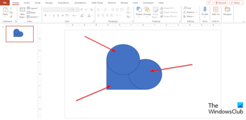 How to create a Heart Shape in PowerPoint