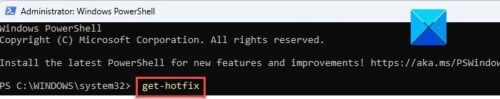 How to uninstall Windows Updates in Windows 11