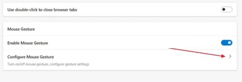 How to enable and use Mouse Gestures in Microsoft Edge