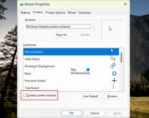 Mouse pointer disappears on Second Monitor on Windows 11