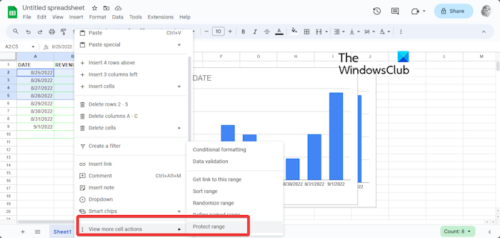 How to Lock Cells in Google Sheets