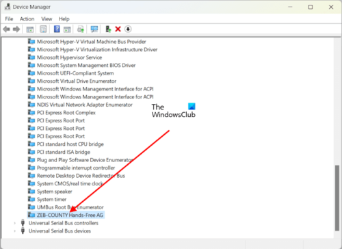 Enable or disable Handsfree Telephony in Windows 11