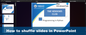 How to randomize Slides in PowerPoint