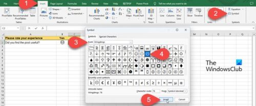 How to Insert Emojis in Excel