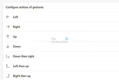 How to enable and use Mouse Gestures in Microsoft Edge