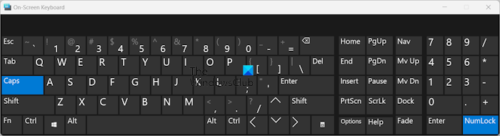 Caps Lock or Num Lock won't turn On or Off [Fix]