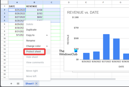 How to Lock Cells in Google Sheets