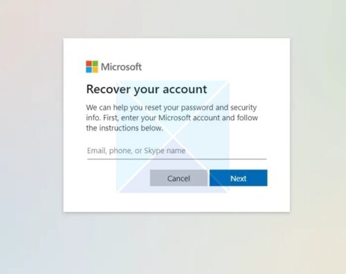 Where do I find my Microsoft account and Password?