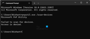 How to Scan for hardware changes in Windows 11