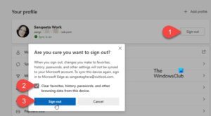 How to remove a User Profile from Microsoft Edge