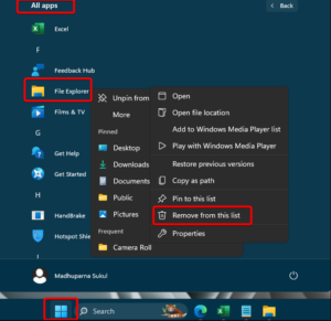 How to get rid of Frequent Folders in Windows 11/10