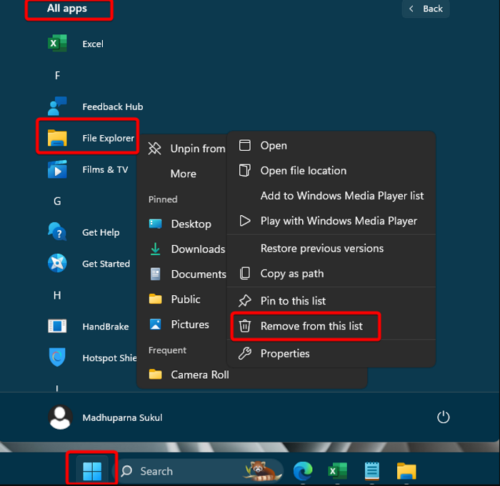 How to get rid of Frequent Folders in Windows 11/10