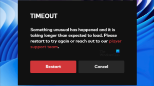 Fix Valorant TIMEOUT error on Windows 11/10