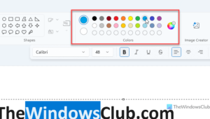 How to add Text and change Color of font in MS Paint