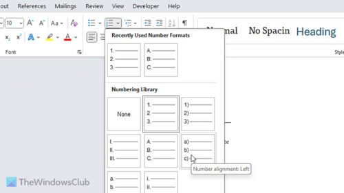 How to change Footnote and Endnote numbering in Word