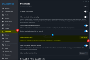 Failed loading profile data error on Steam [Fix]