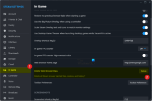 Failed loading profile data error on Steam [Fix]