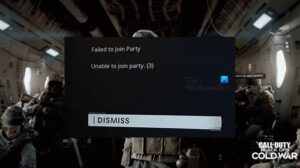 Unable to join party COD Black Ops Cold War [Fix]