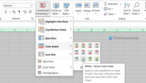 How to create a Heatmap in Excel