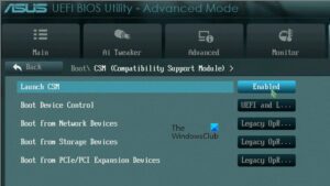 What is CSM Support in BIOS? Enable or Disable CSM Support