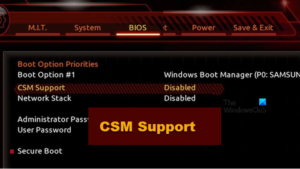 Windows 11 Stuck on Gigabyte logo when booting