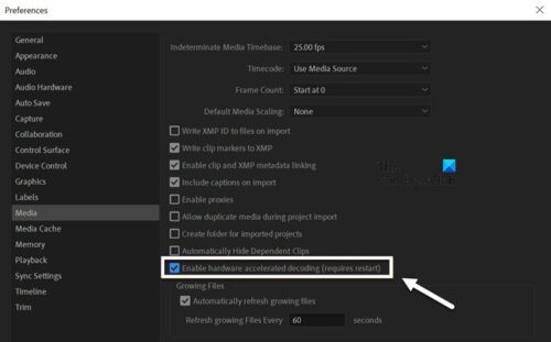 Adobe Premiere Pro lagging or stuttering [Fix]