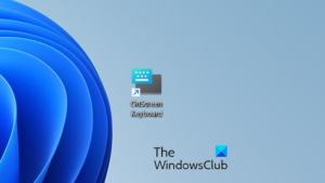 How to open Onscreen Keyboard in Windows 11?