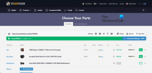 How to use PCPartPicker to build a PC?