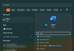 How to Pin a Document in Excel, Word, PowerPoint