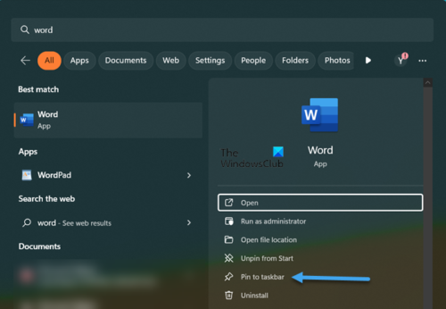 How to Pin a Document in Excel, Word, PowerPoint
