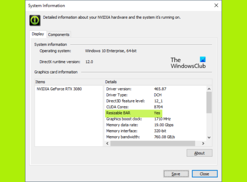 Resizable BAR from NVIDIA: How to enable ReBAR in BIOS?