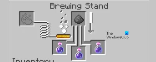 How to make Weakness Potion Recipe in Minecraft