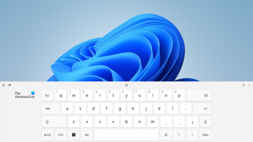 How to open Onscreen Keyboard in Windows 11?