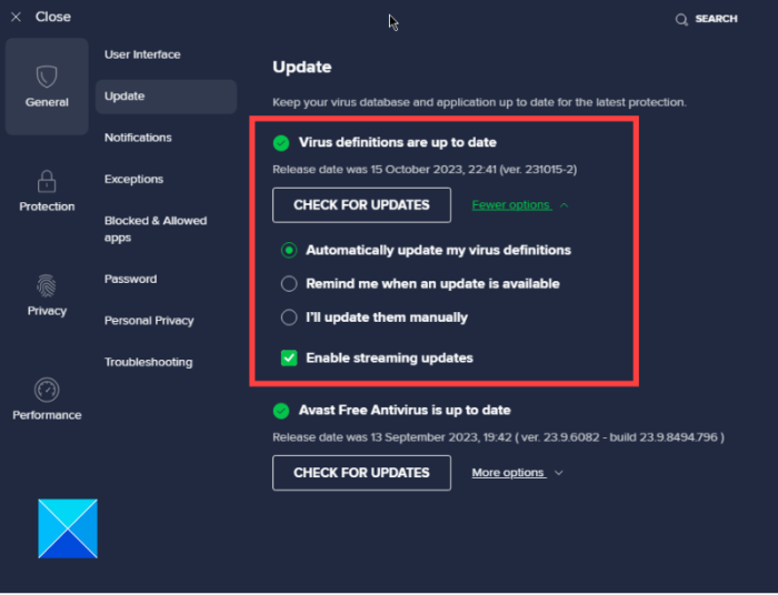 Avast Antivirus slowing down Computer or Internet [Fix]