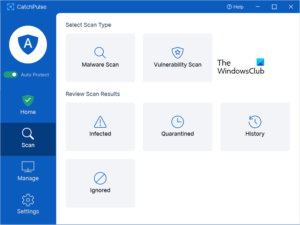 CatchPulse free AI-powered antimalware protection for Windows 11