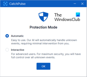 CatchPulse free AI-powered antimalware protection for Windows 11