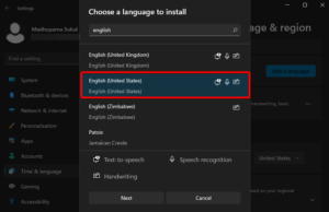 Language bar Docked in the Taskbar option greyed out in Windows