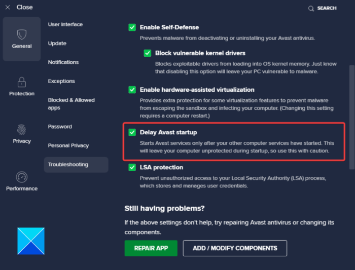 Avast Antivirus slowing down Computer or Internet [Fix]