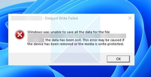 Fix Delayed Write Failed error in Windows 11