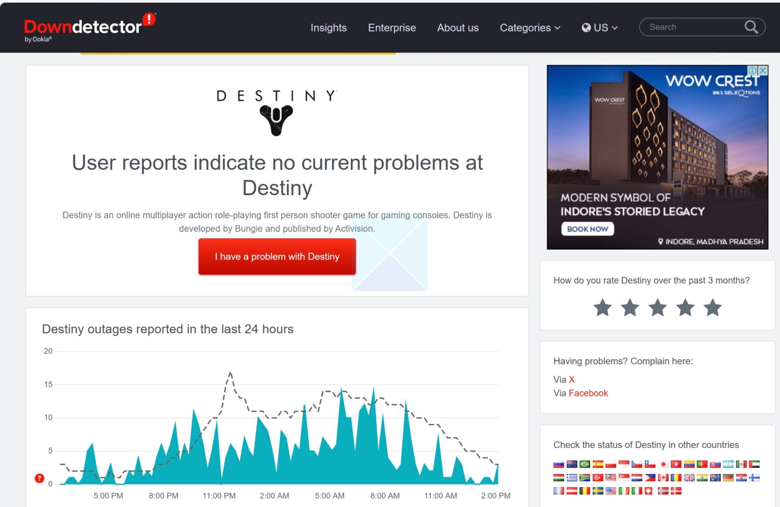 How to check Destiny 2 server status? Is it down or not?