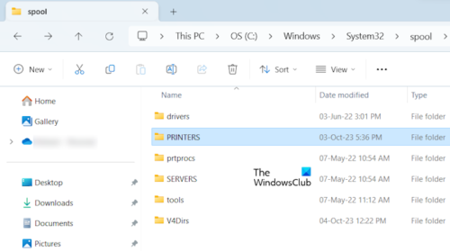 Cannot print from Snipping Tool in Windows 11/10