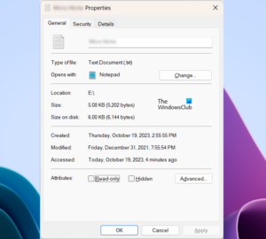 Size vs Size on disk difference in Windows explained